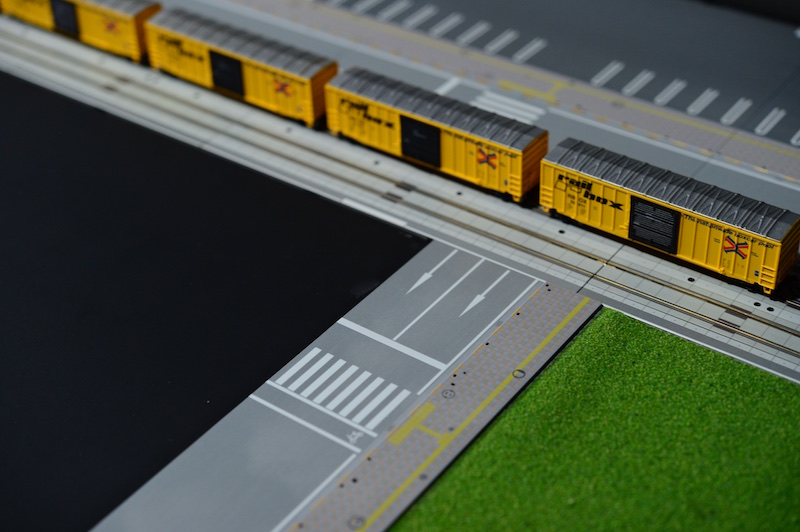 N-scale Kato Unitrack + Unitram layout: Small-build layout progress ...
